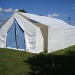 Disaster Relief Tent – White and Blue – Best Home Gardens - Breathe ...